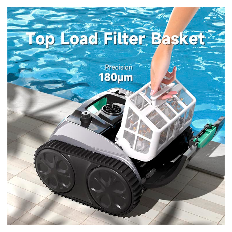 Akku Poolroboter Wybot E-TRON i20 NG Kabellos Poolreiniger mit APP